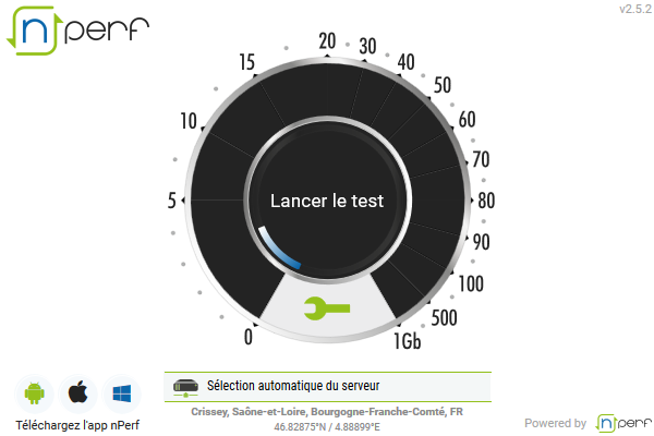 Outil de test de Débit Internet • TechInformatique